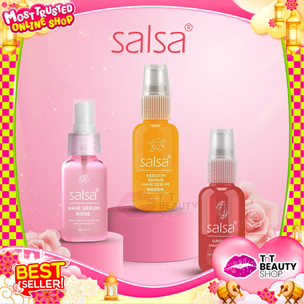 SALSA Hair Serum | Keratin Hair Treatment & Growth Treatment | 80ml ...