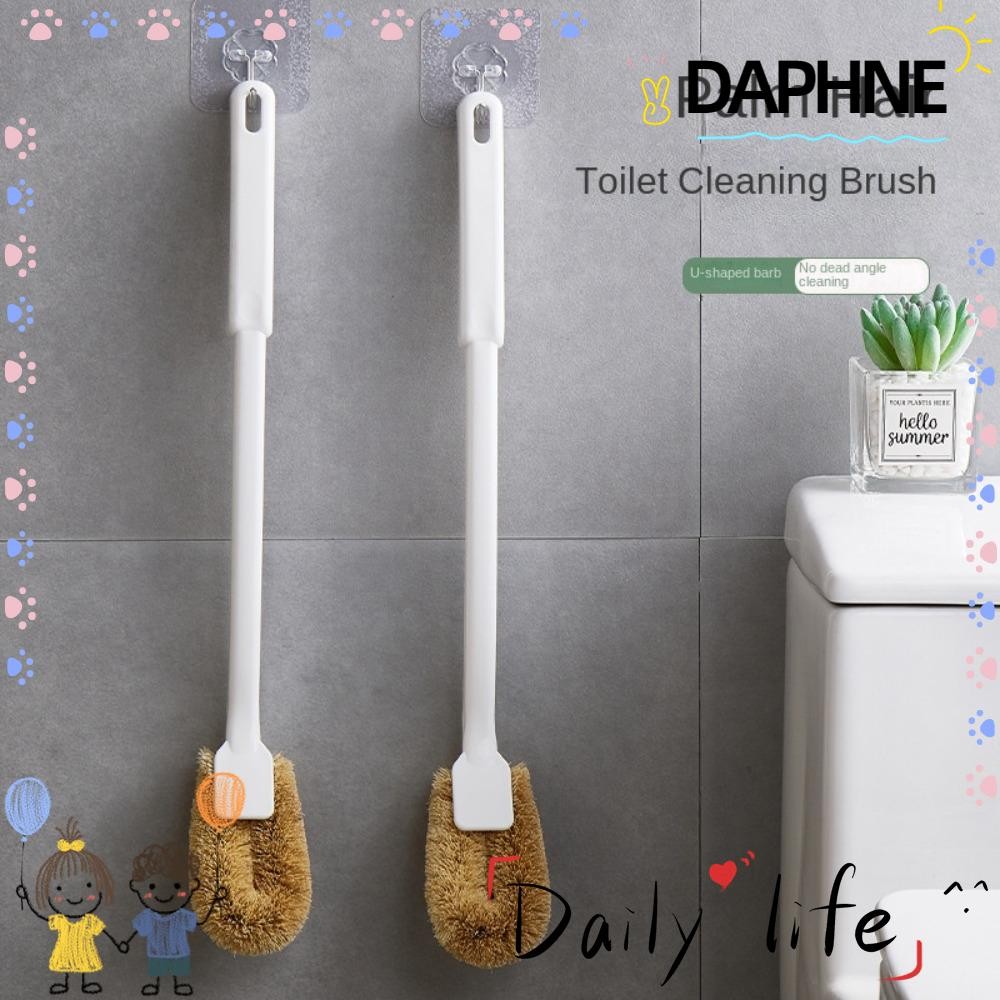 DAPHNE Household Toilet Brush, Creative Wall Mounted Corner Gap Brush ...