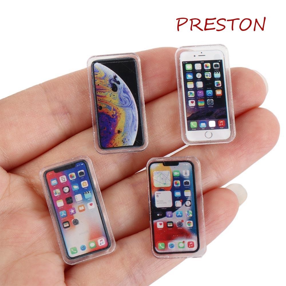 PRESTON 1:12 Miniature Phone, Miniature BJD Phone Dollhouse Mobile ...