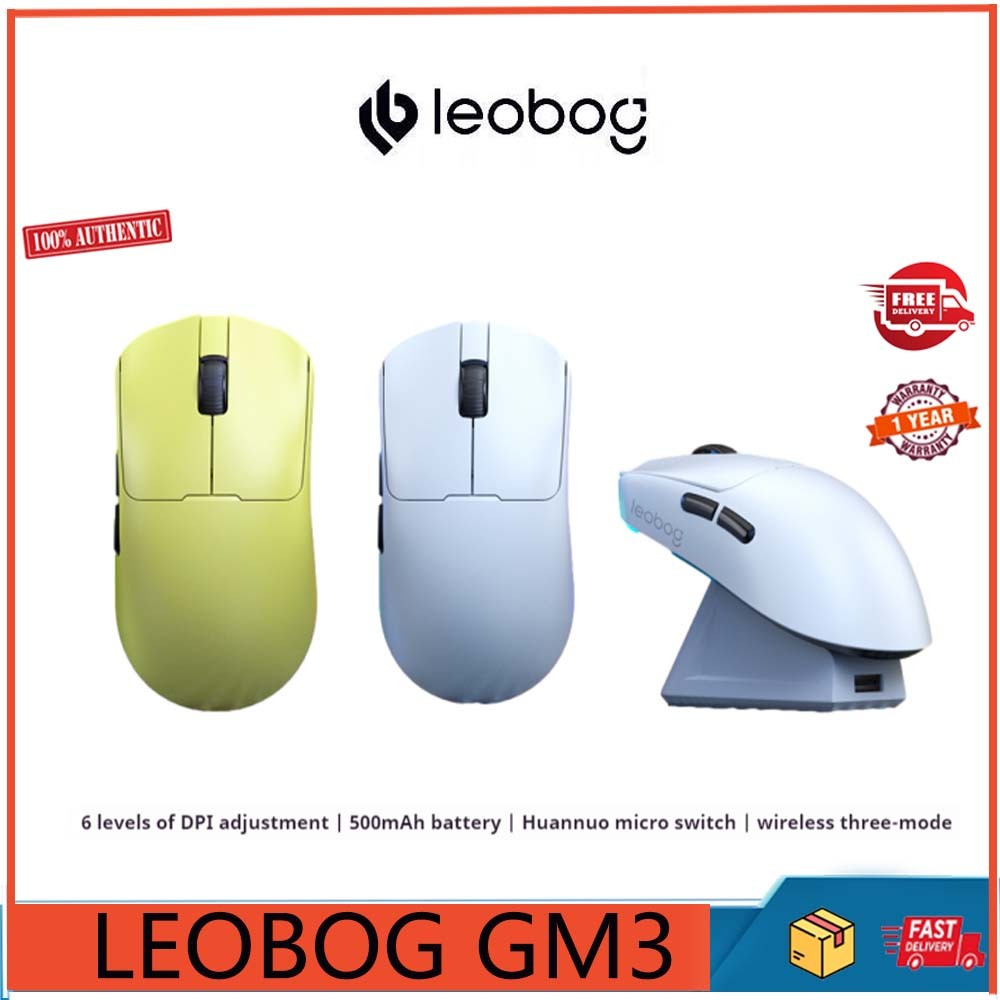 LEOBOG GM3 three mode wireless Esports gaming mouse | Shopee Philippines
