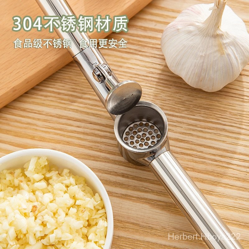304 Stainless Steel Garlic Press Garlic Masher Garlic Masher Manual ...