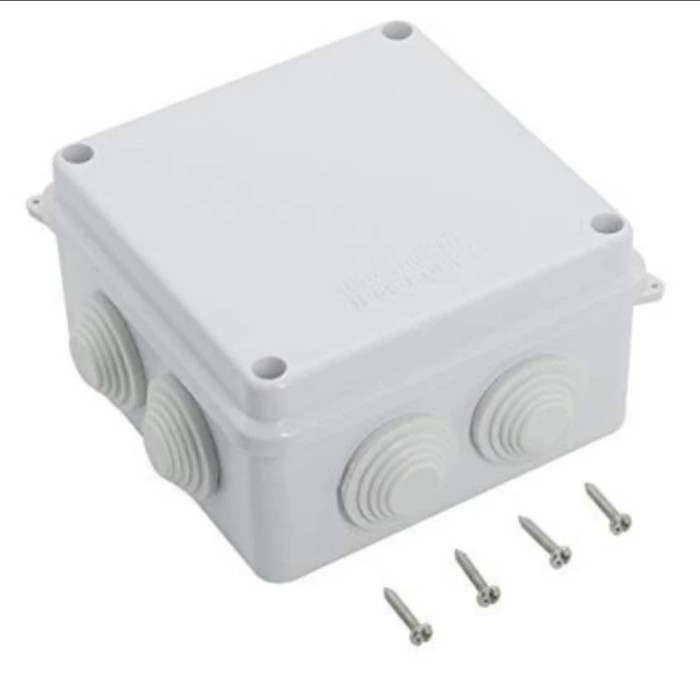 Duradus Junction Box 10 x 10 x 5.5CM | Shopee Philippines