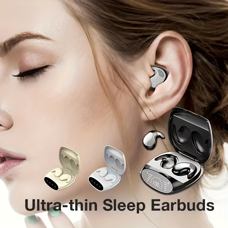 [Invisible Noise Cancelling Earbuds] MD528 Invisible Sleep Wireless ...