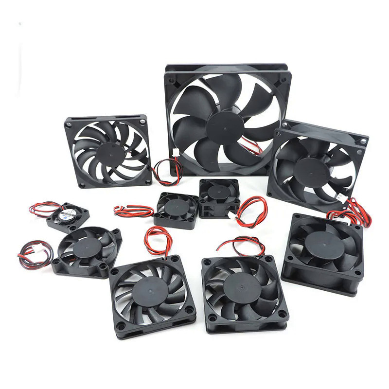 DC Brushless Fan xh2.54 2pin 5V 12V 24V Industrial Cooling Fans Sleeve Bearing 4/8cm 12cm 25/30 ...