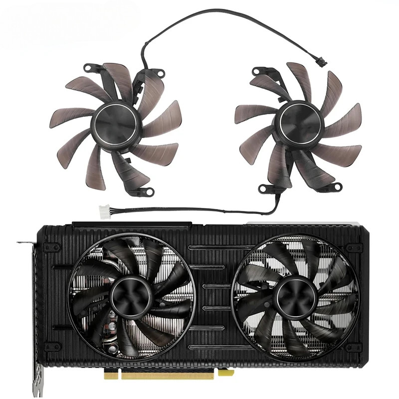 For Palit RTX 3060 RTX 3060 Ti Dual Graphics Card Fan Case 85mm ...