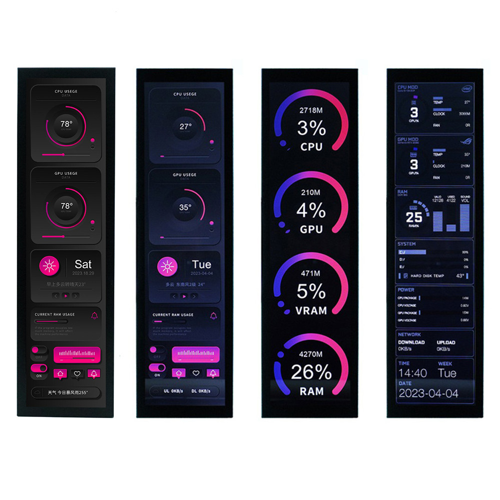 8.8 Inch IPS Type-C Secondary Screen Secondary Monitor with 32G Card ...