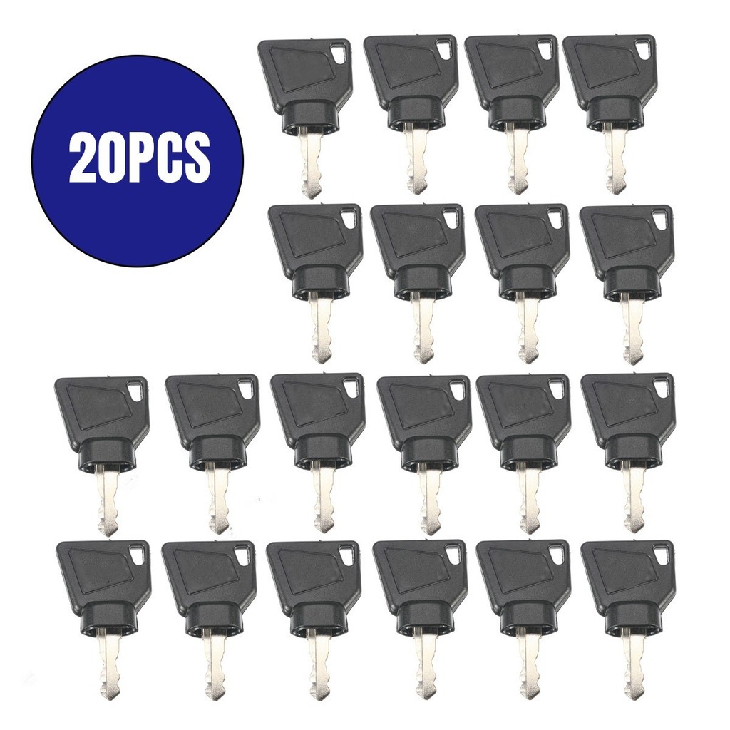 20 Pcs Ignition Start Key Switch Starter key For JCB 3CX Excavator Most ...