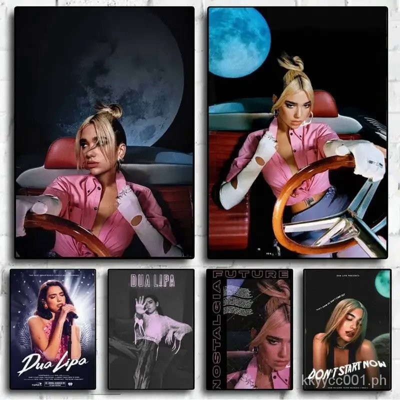 Star Actor D-Dua Lipas POSTER Wall Pictures For Living Room Fall Decor ...