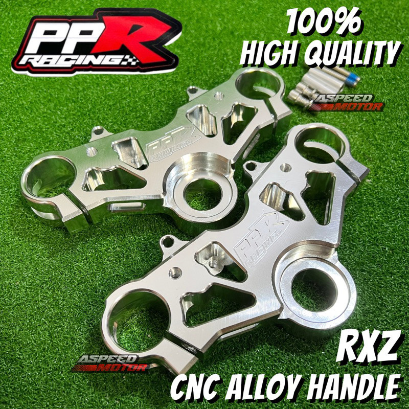 PPR RACING RXZ HANDLE CROWN BAR 100% CNC ALLOY BILLET BRACKET YAMAHA ...