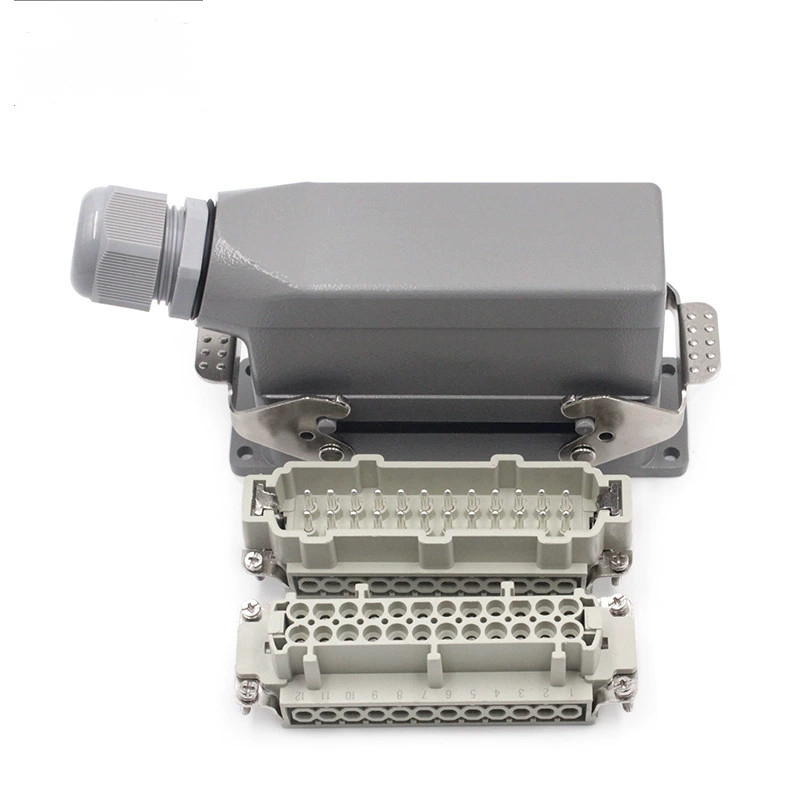 Rectangular Socket HE Side Outlet Rectangular Industrial Heavy Load ...