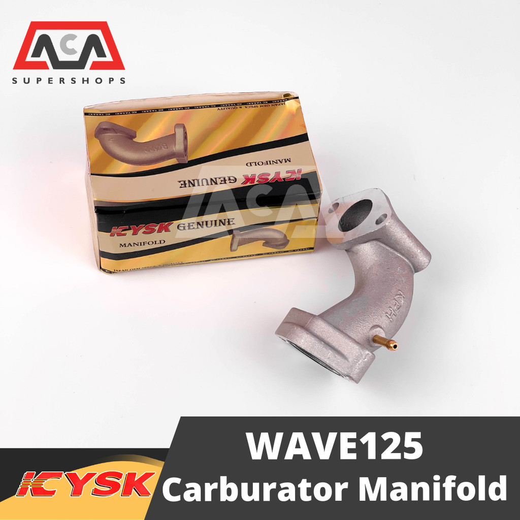 WAVE 125 CARBURATOR MANIFOLD YSK BRAND | Shopee Philippines