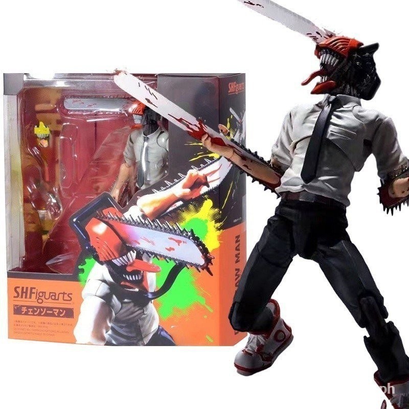 SHF Chainsaw Man Denji SHFiguarts ChainsawMan Action Figure Model Toys ...