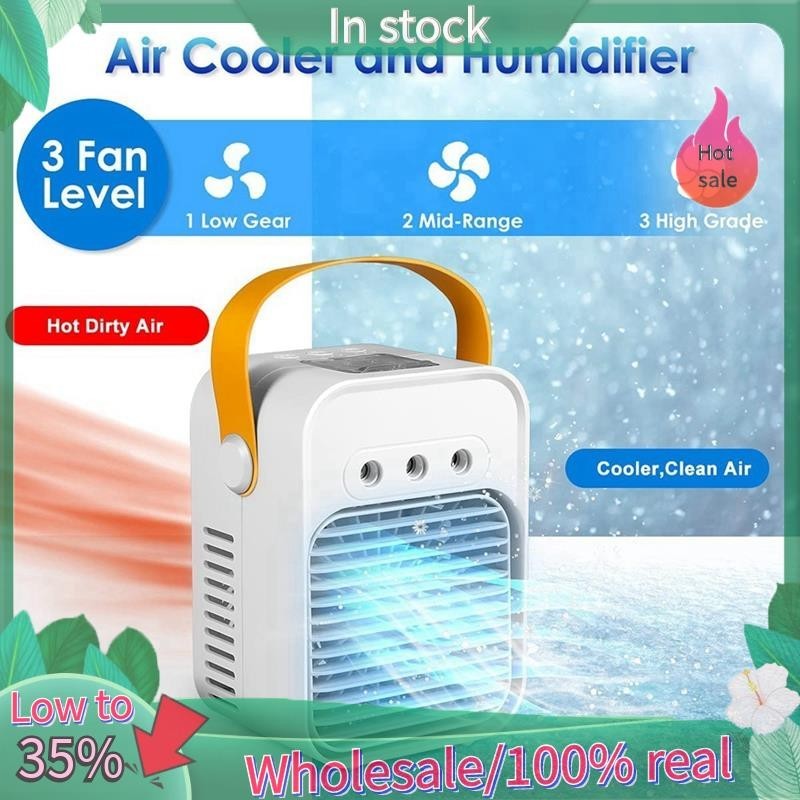 Portable Air Conditioner, Cordless Personal Air Cooler Evaporative with ...