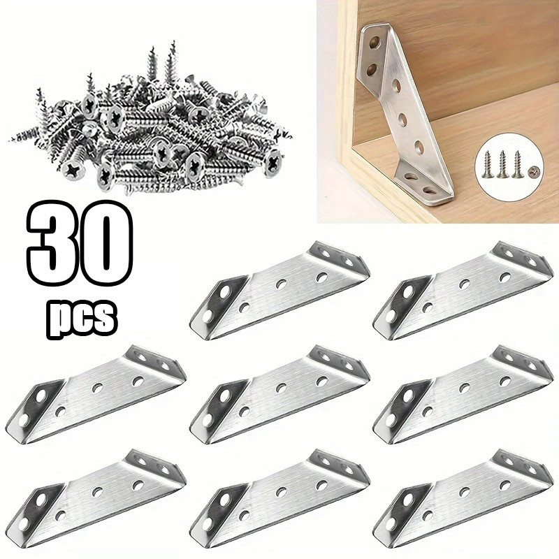 Trapeziform Angle Brackets with Screws/Stainless Steel Corner Braces ...