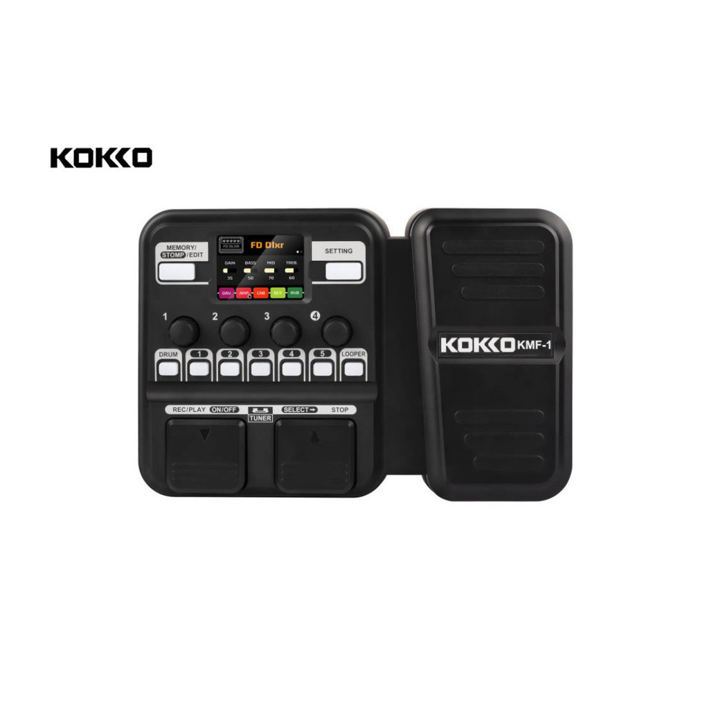 KOKKO KMF-1 Electric Guitar Integrated Effects Pedal Cab/Delay/Reverb ...