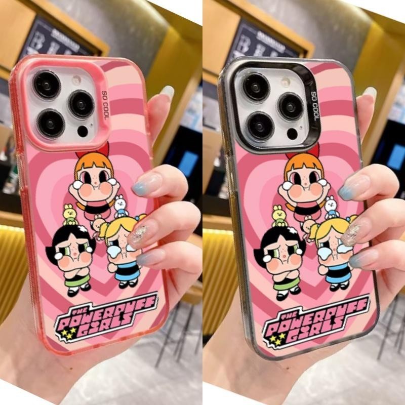 Cute POP MART CRYBABY Powerpuff Girls Case Cover For Xiaomi Redmi Note ...