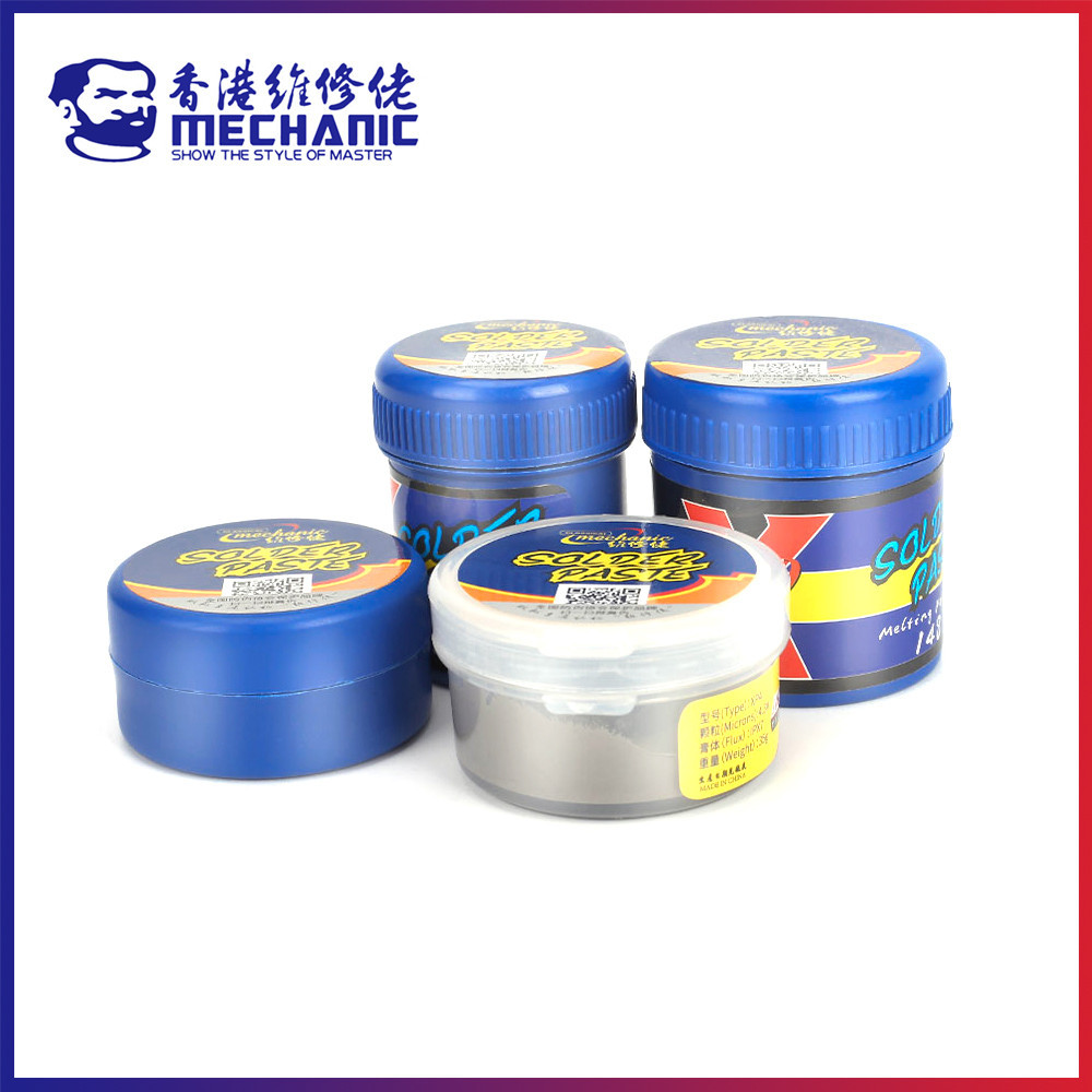 MECHANIC XP Series 148℃ Melting Point Lead-free Solder Tin Paste Sn42 ...