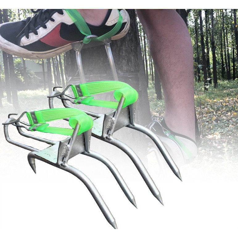 1Pair Tree Climbers Tree Climbing Paw Tree Pole Climbing Spike Set Tree ...