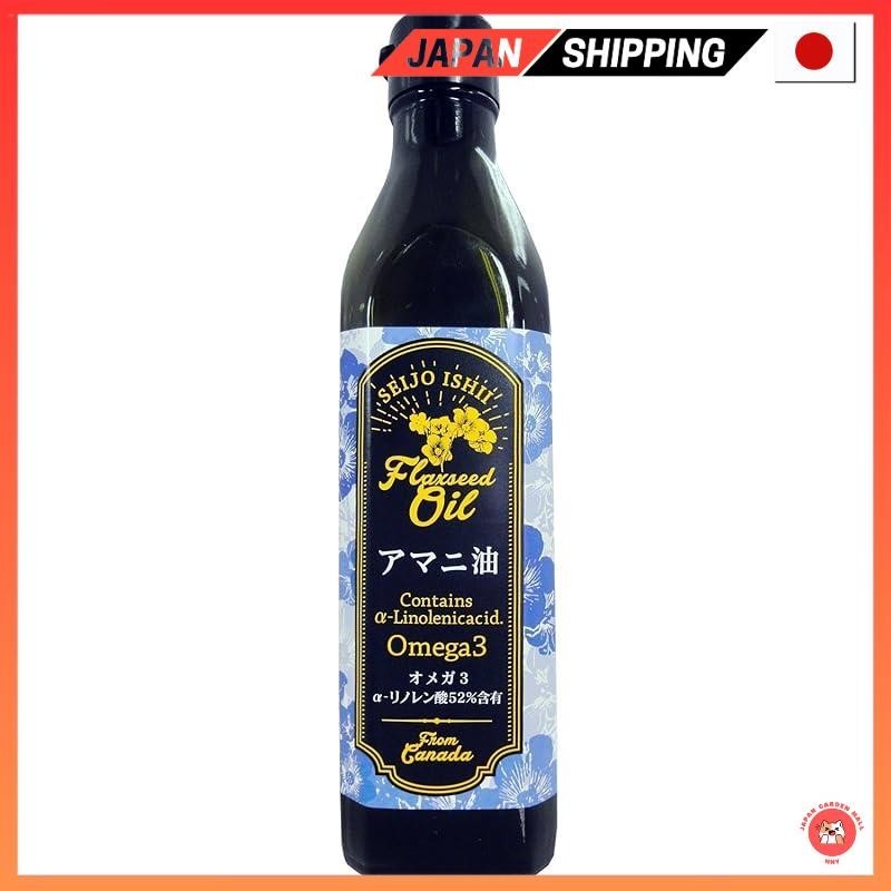 【Direct from Japan】Seijo Ishii Canadian Flax Seed Oil (270g), Aman oil ...