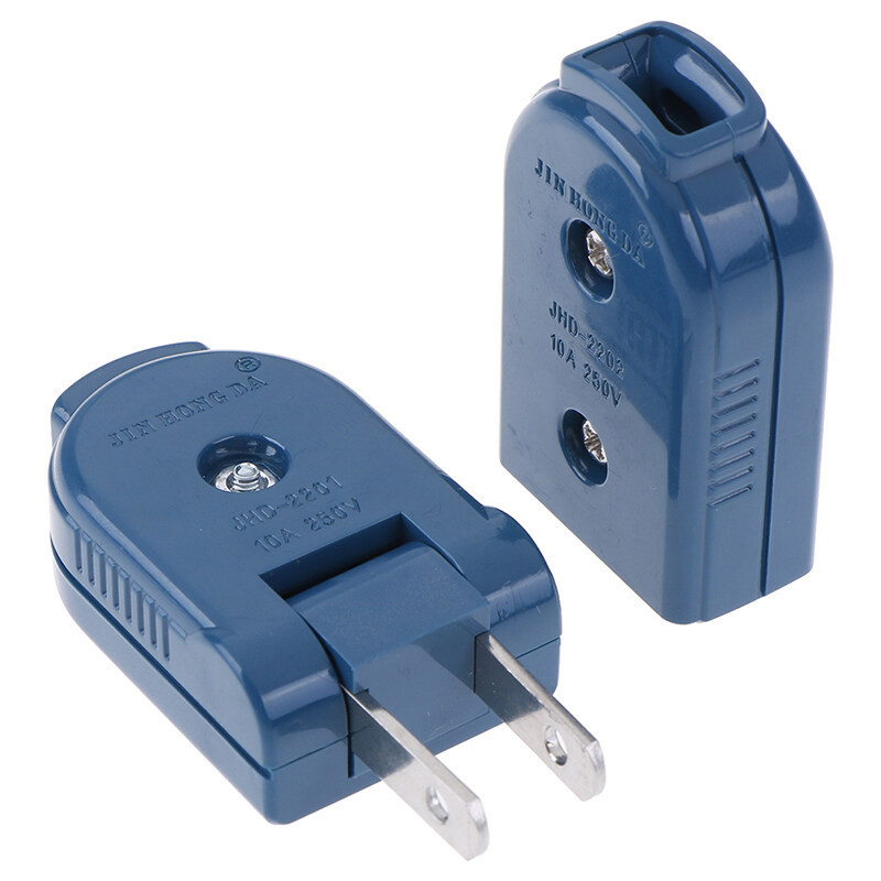 GG+US American Plug 2 Pin Adjustable Male Power Plug Female Socket ...