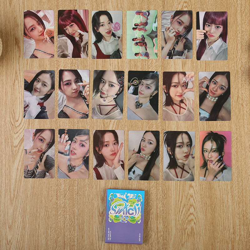 New Kpop Idol IVE Album SWITCH Photo Card Yujin Gaeul Wonyoung LIZ Rei ...