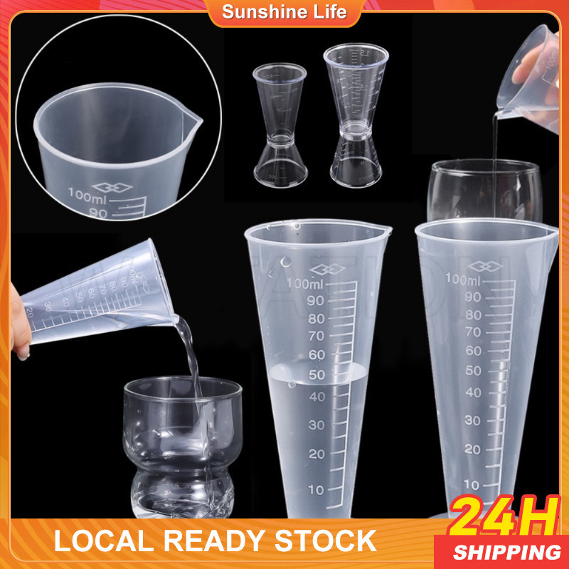 1000ml Plastic Transparent Measuring Cup Large Capacity Cup For Milk ...