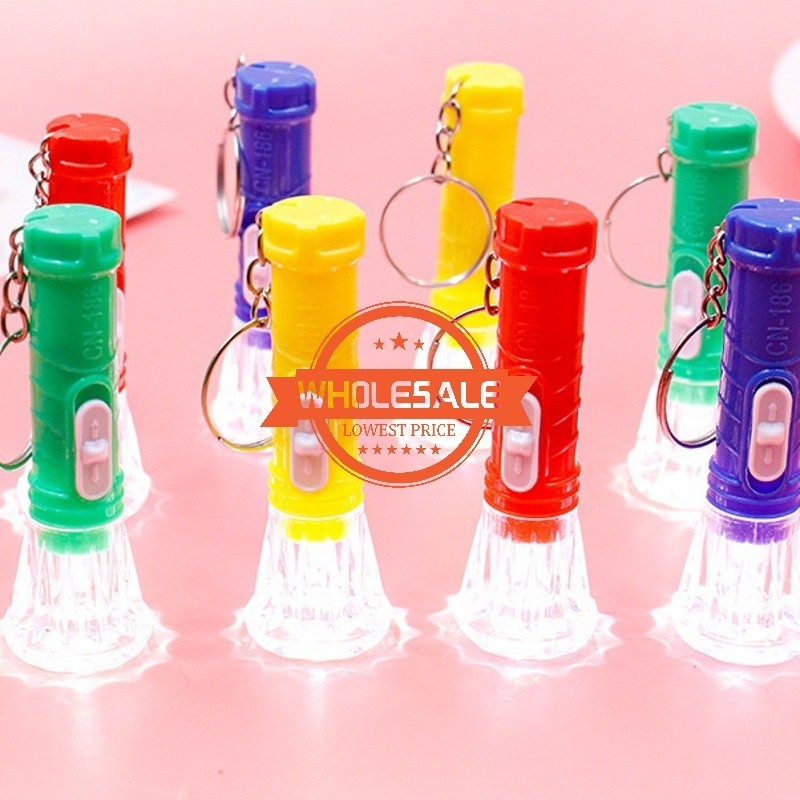 [Wholesale Price] 1pc Random Color Small Pocket LED Flashlight with ...