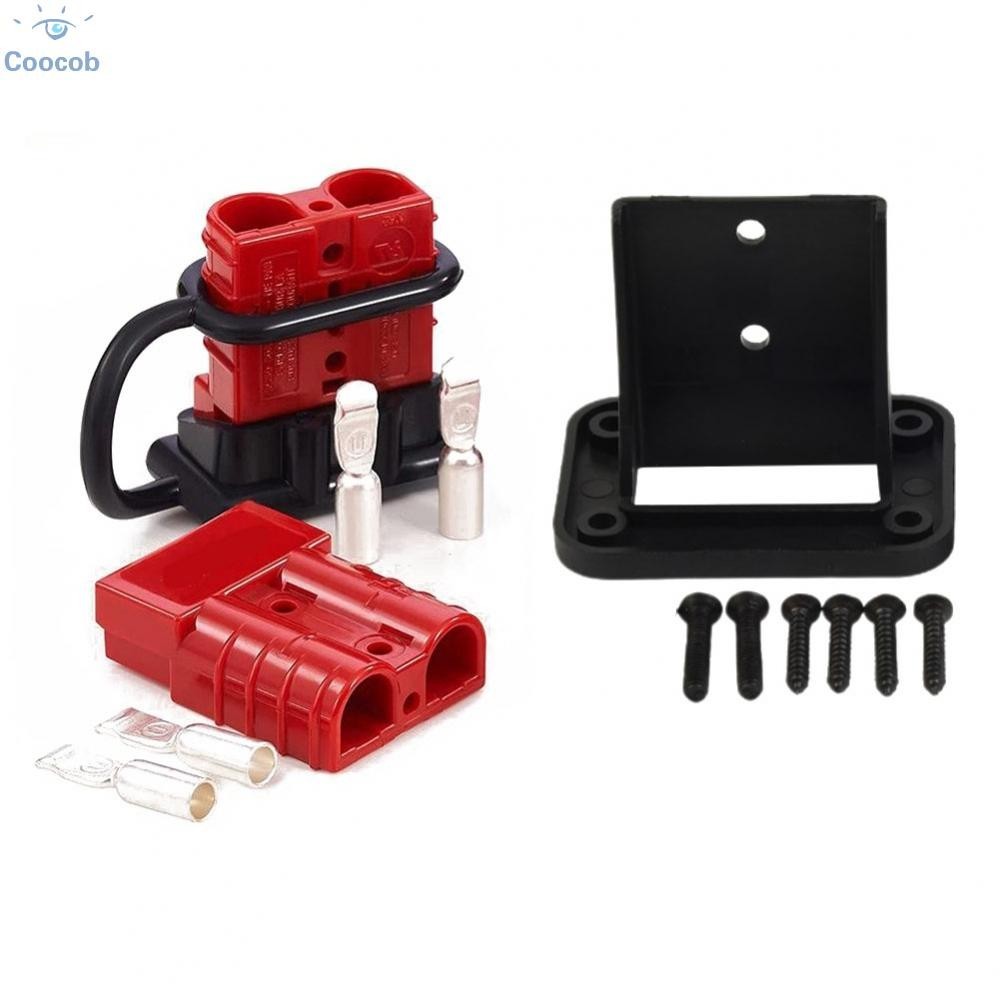 Secure Mounting 2PCS 50A For Anderson Plug Forklift Cable Connector ...