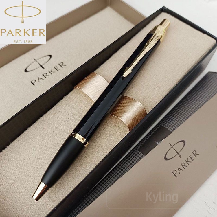 [Ship Today+Free Engraving] Genuine Parker Signature Pen Press Metal IM ...