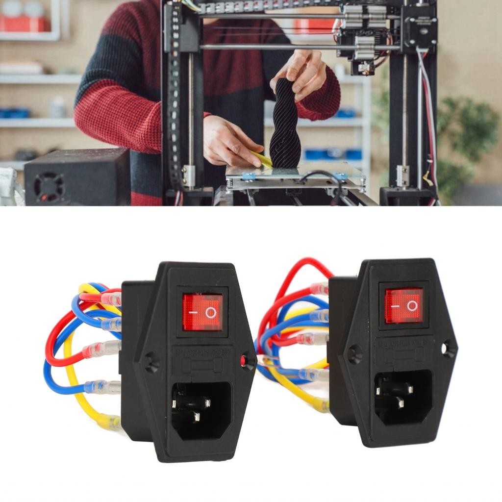 Iuxishop Inlet Module Plug Socket ABS Housing Impact Resistance Compact ...