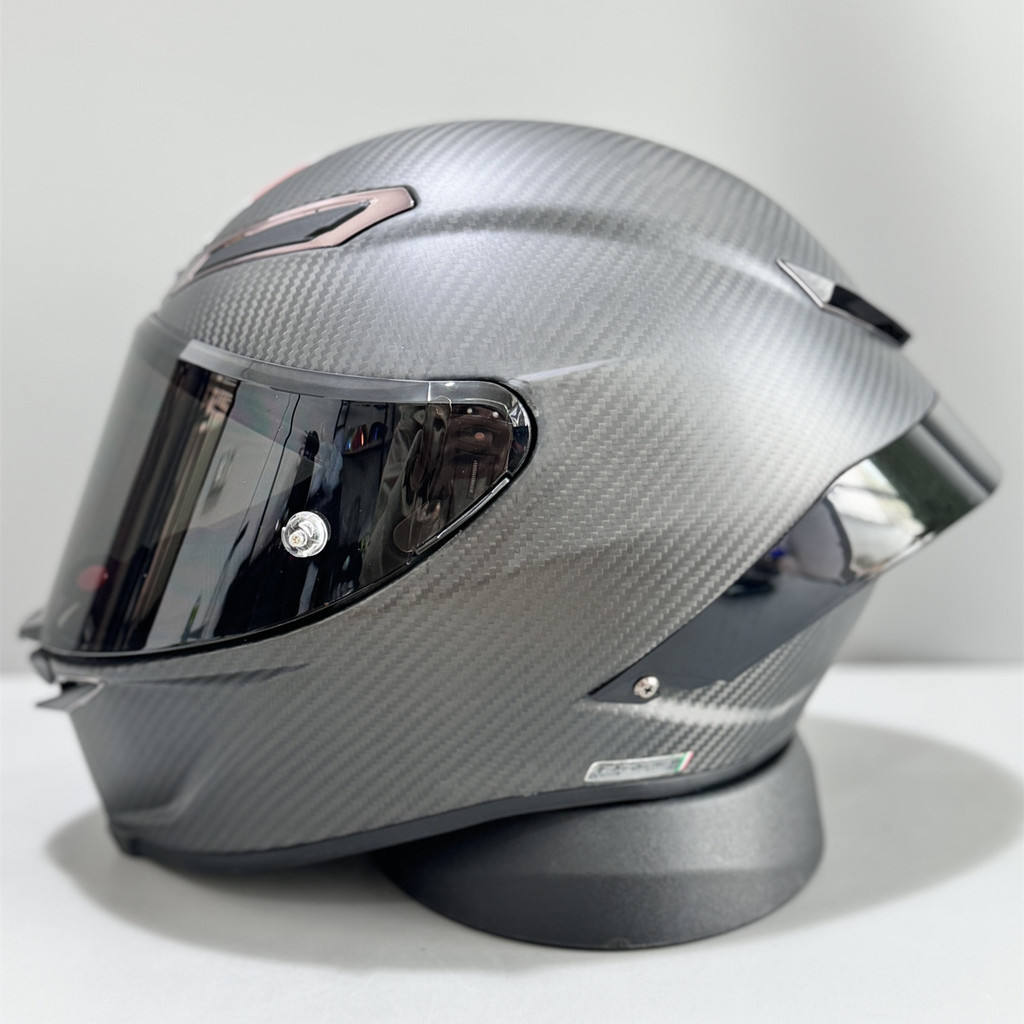 AGV Pista GP RR Matte Black Carbon Fiber Full Face Helmet Motorcycle ...