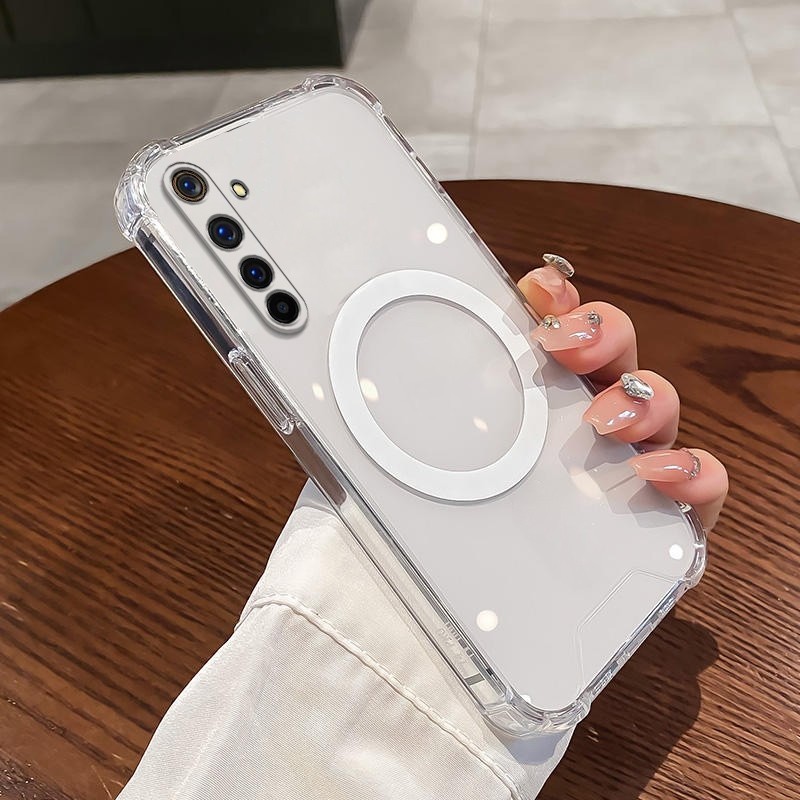 Casting Realme 6 Realme 6 Pro Case Shockproof Transparent silicone ...