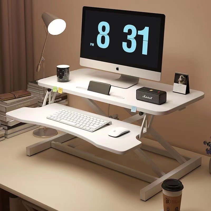 Laptop Lifting Table Folding Computer Table Desk Desktop Lifting Stand ...