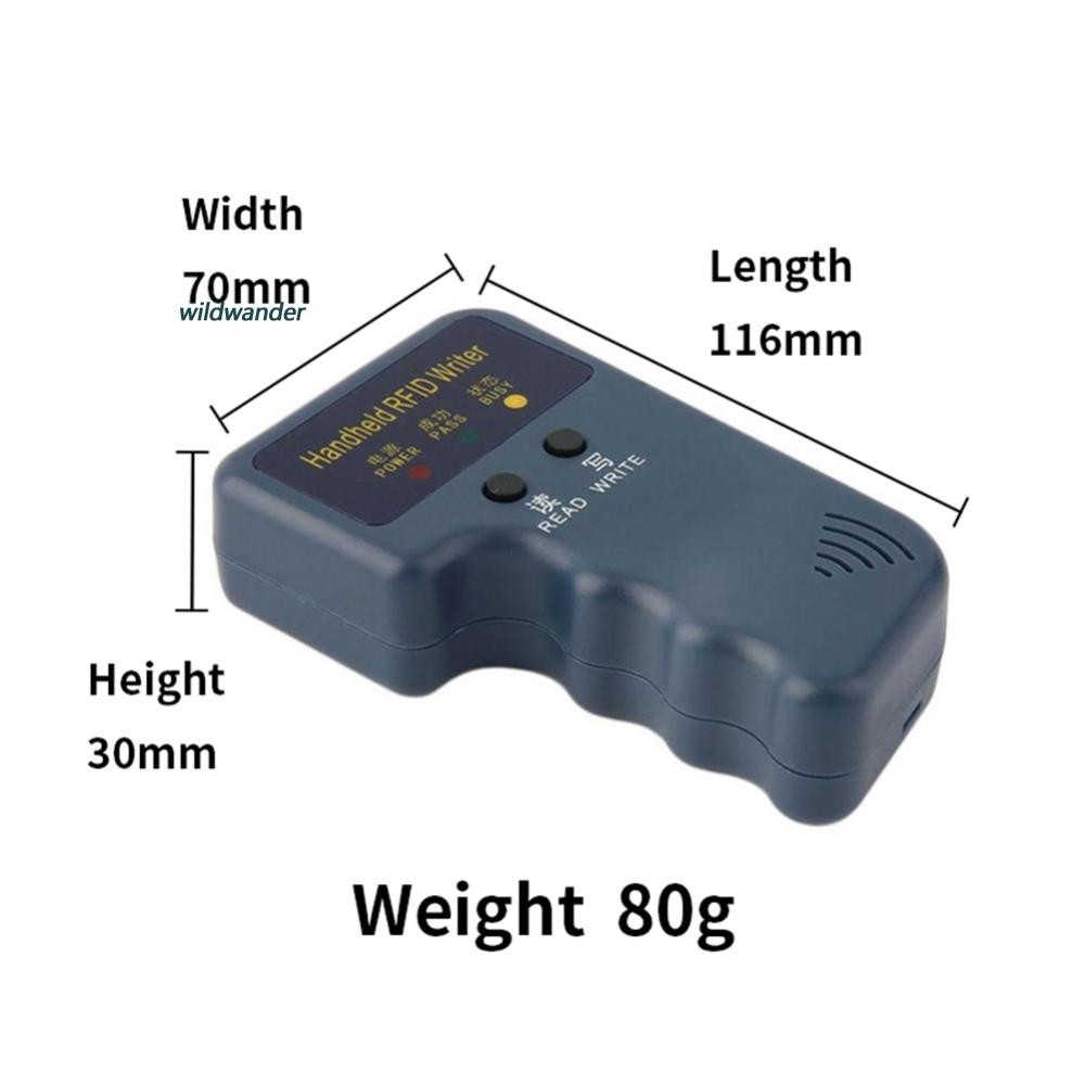 Handheld 125KHz RFID Copier ID Card Reader Writer Access Control Card ...
