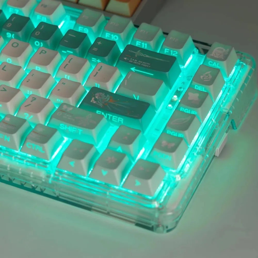 Firefly Keycap Cherry Profile 130 Keys PBT Dye Sublimation Letter Side ...