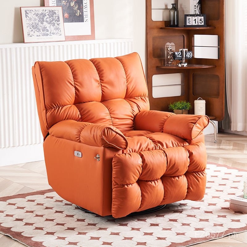 Functional Sofa Chair Leisure Reclining Living Room Electric Single ...