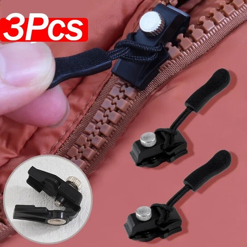 6Pcs Zipper Repair Kit Universal Instant Zipper Replacement Repair ...