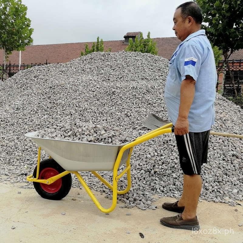 Wheelbarrow Agricultural Handcart Single Wheel Construction Site Small ...