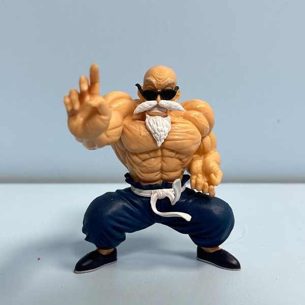 Dragon Ball Hand-made Muscle Master Roshi Trend Goku Teacher Q Version ...