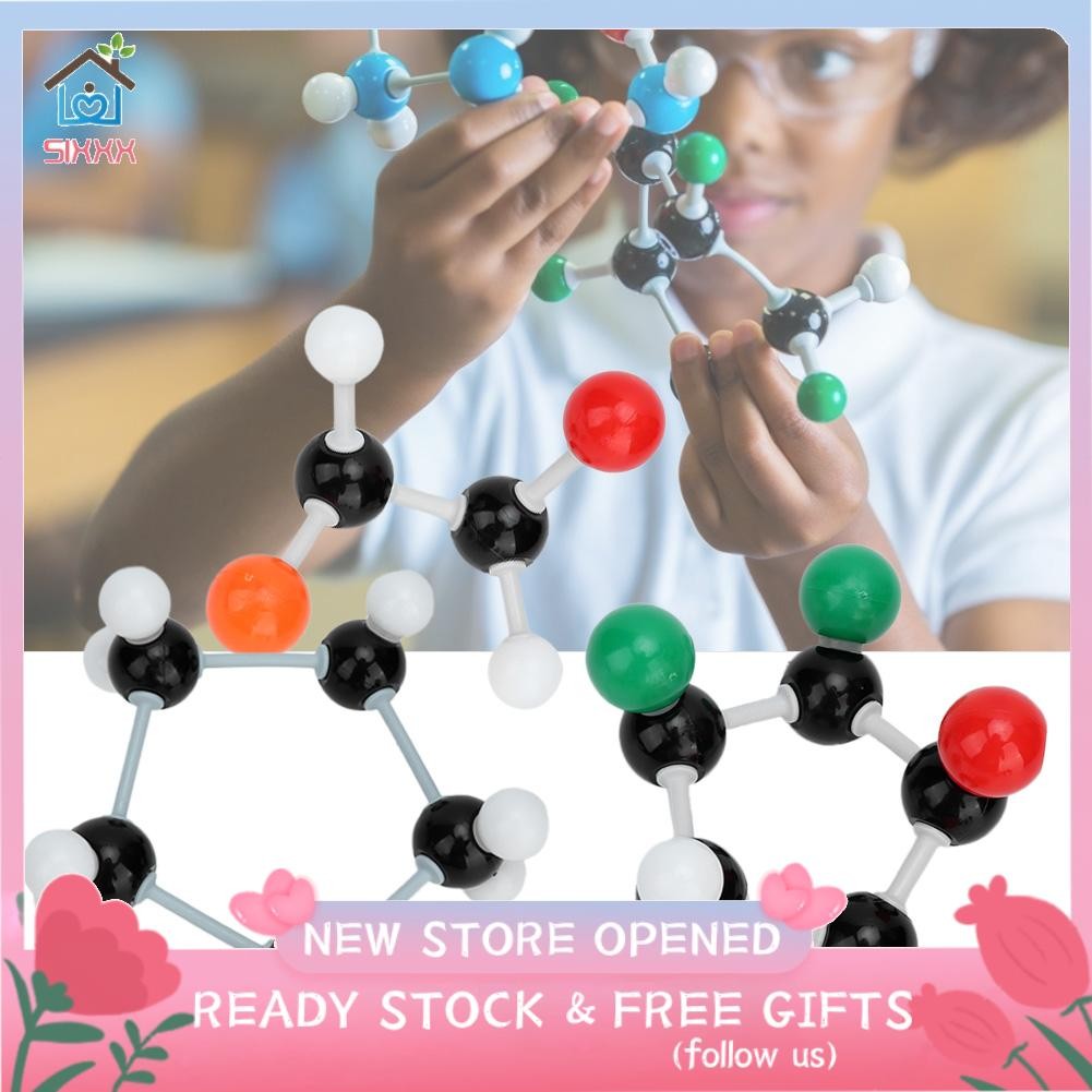 Sixxx Molecular Modelling Kit 240 Pcs Chemistry Structure Model for ...