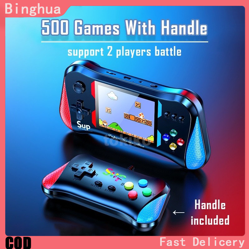 Handheld Game Console Contra Mini Arcade Charging Portable Two-person ...