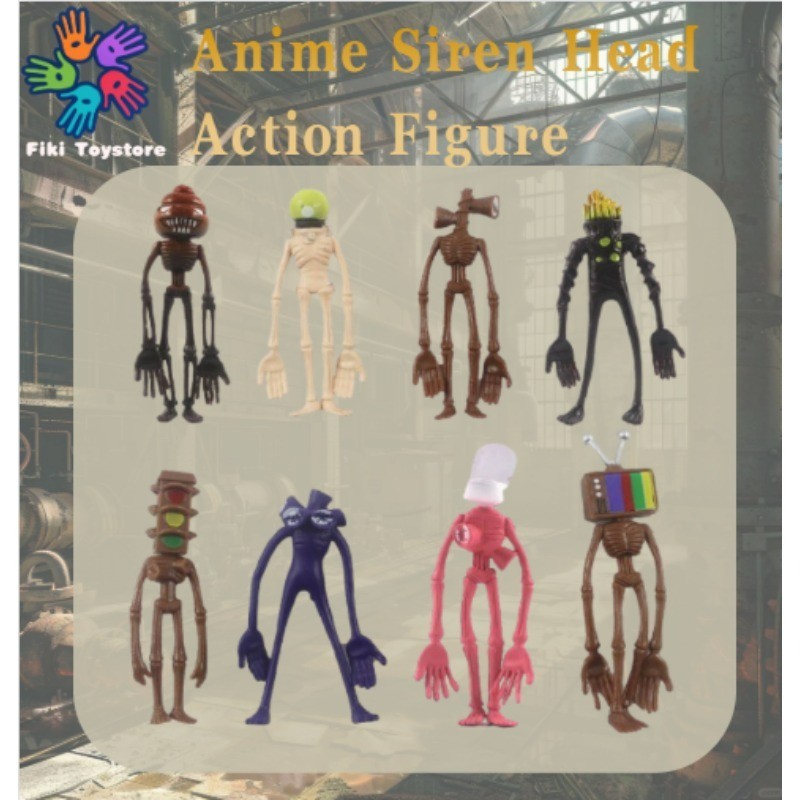 Monster Toys Anime Siren Head Action Figure Toy Monste Doll Quirky Toys ...