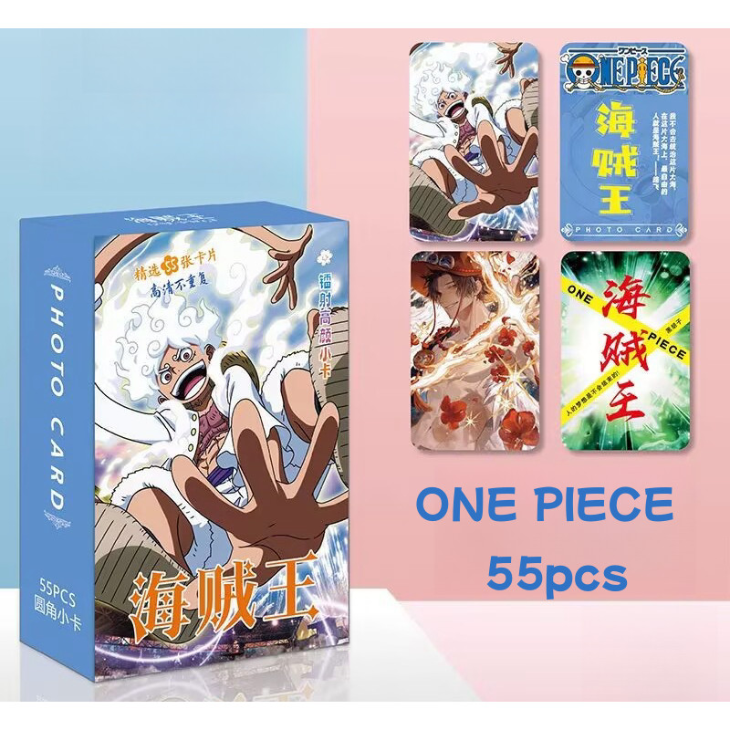 Manga Manhwa Kaitou Kiddo ONE PIECE Laser Holographic Lomo Cards NARUTO ...