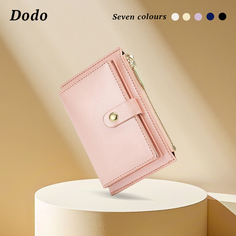 Dodo Card Holder Women Credit Card Case PU Female Zipper Coin Purse ...