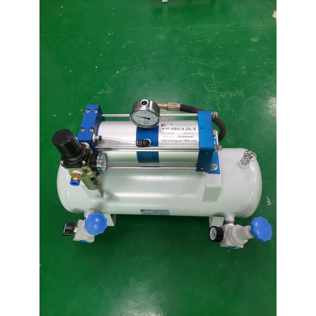 Pneumatic Air Pressure Booster Pump AB02Gas Pressure Boost Valve Non ...