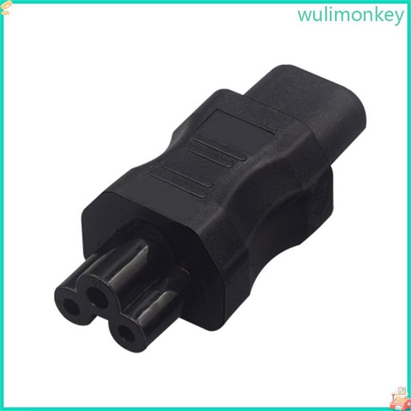 WU IEC320 C8 to C5 Convert Connector Computer C8 Male to C5 Female US ...