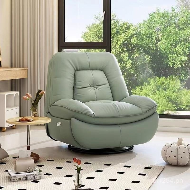 Single Sofa Chair Recliner Living Room First-Class Lazy Space Rotating ...