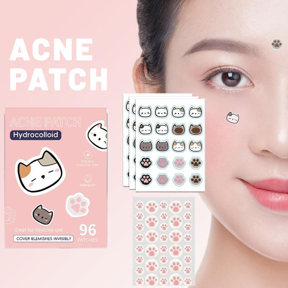 Colorful Invisible Acne Sticker Boxed Acne Patch Multiple Shapes Acne ...