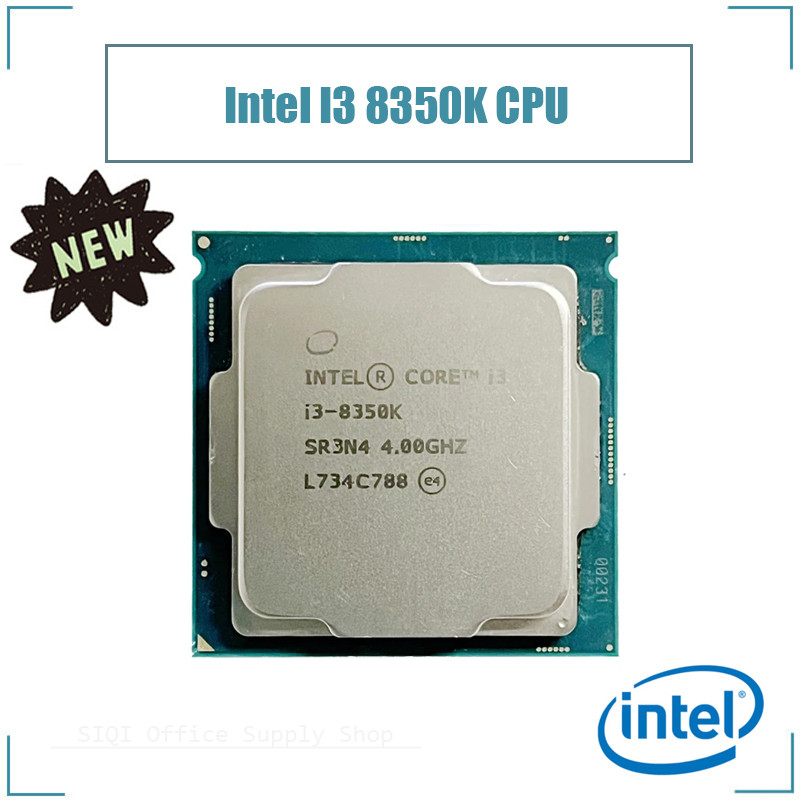 Intel I3 8350K CPU 4.0Ghz Quad-Core LGA1151 8th Generation INTEL Core ...