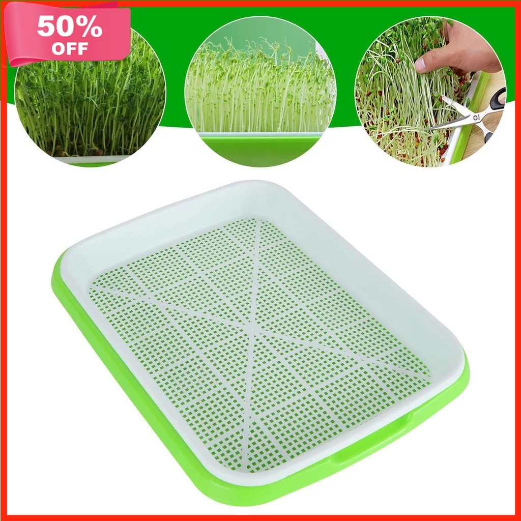 Microgreens Sprouter Tray Hydroponic / Sprouting Tray For Sprout ...